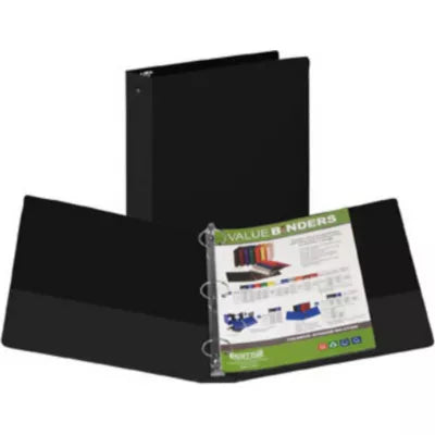 BINDER 1.5" BLACK | Texas Woman's University Campus Store | Texas Woman ...
