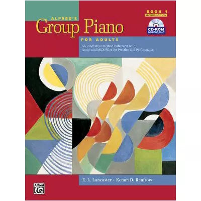 Alfred's Group Piano for Adults Student Book, Bk 1 (w/CD) | Texas Woman ...